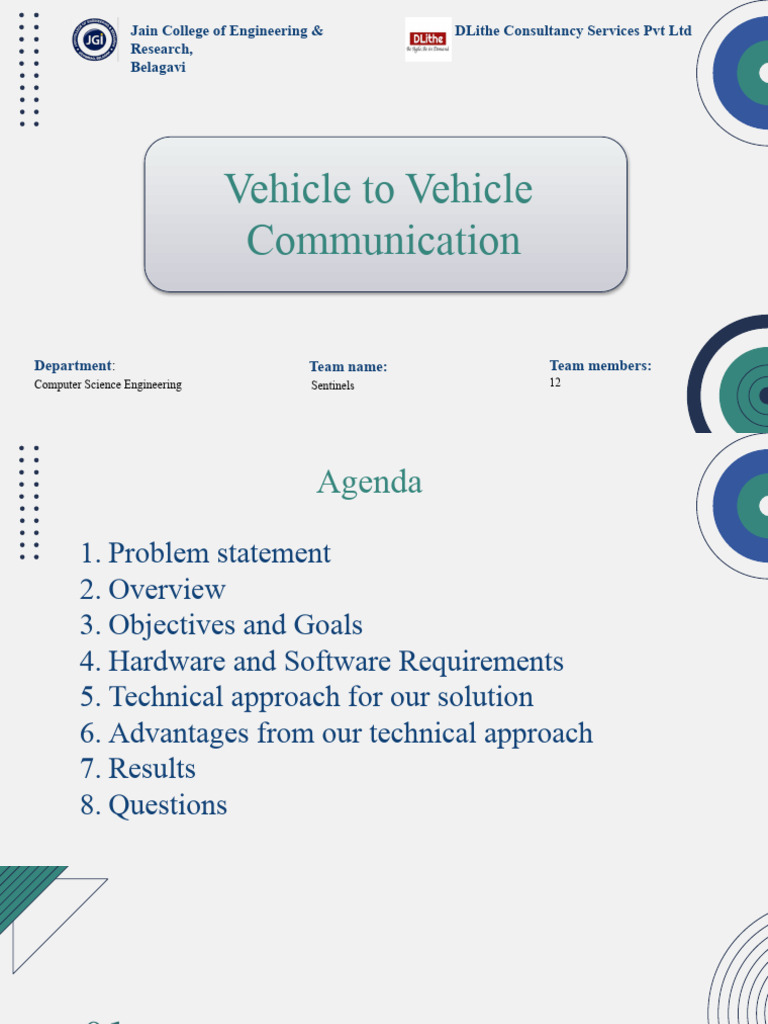 V2V Communication System Development | PDF | Arduino | Internet Of Things