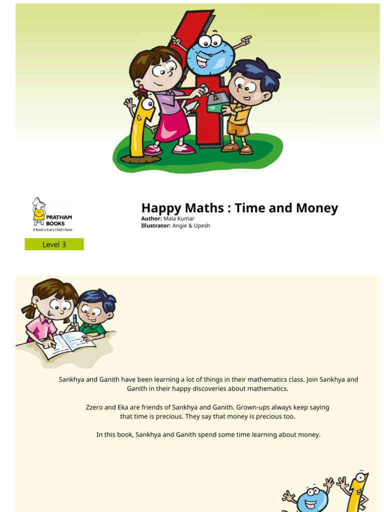 Happy Maths Time and Money | PDF | Creative Commons License