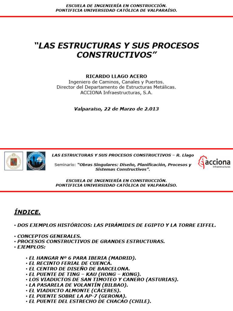 Las Estructuras y Sus Procesos Constructivos | PDF | Ingeniero civil | Ingeniería