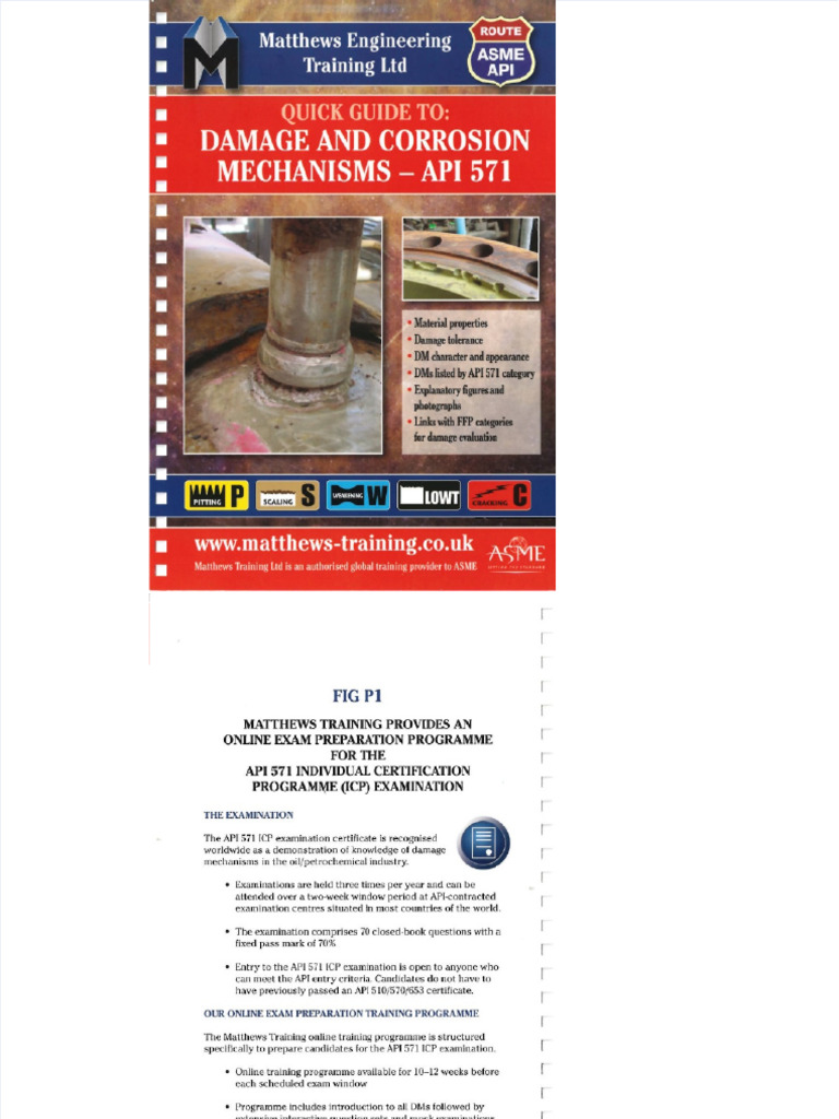 Fdocuments - in - Damage and Corrosion Mechanisms Api 571 | PDF