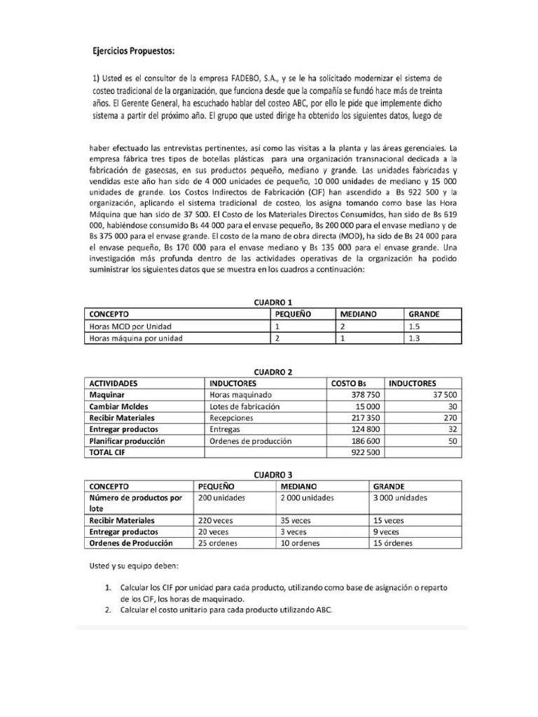 Problemas Propuestos - ABC | PDF