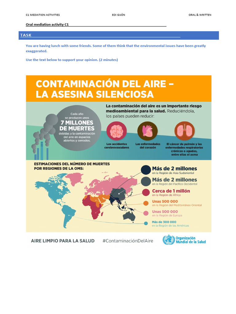 Mediation Contaminacion Del Aire | PDF