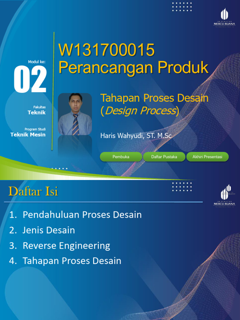 Modul 02. Tahapan Proses Desain (Design Process) | PDF