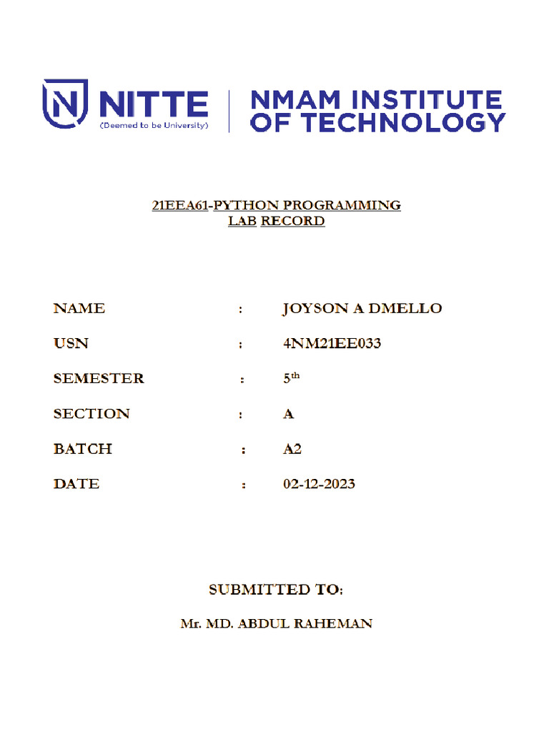 Python 033 | PDF | Algorithms | Numbers