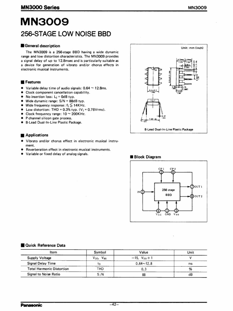 MN3009 | PDF