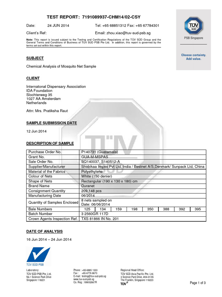 S140512-A PSB Lab Report | PDF