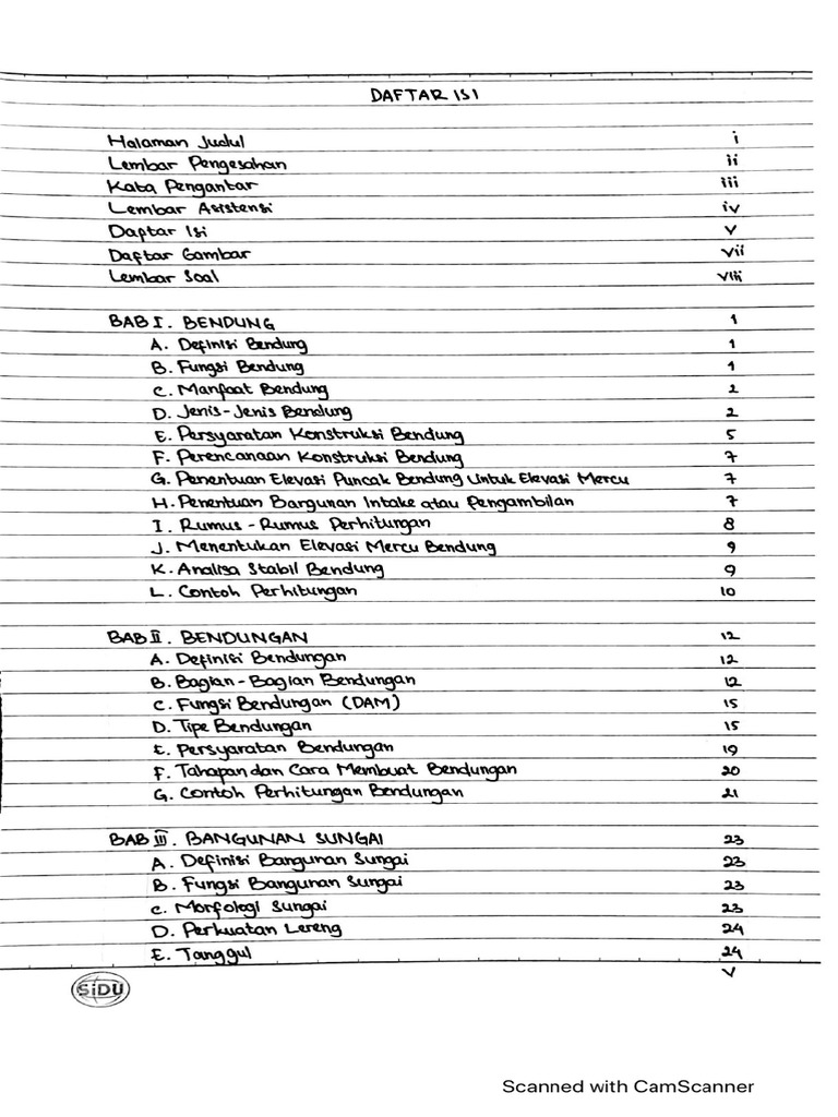 Daftar Isi | PDF