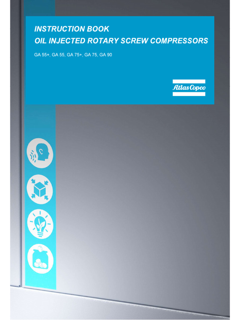 Instruction Book Ga 55+, Ga 55, Ga 75+, Ga 75, Ga 90 | PDF