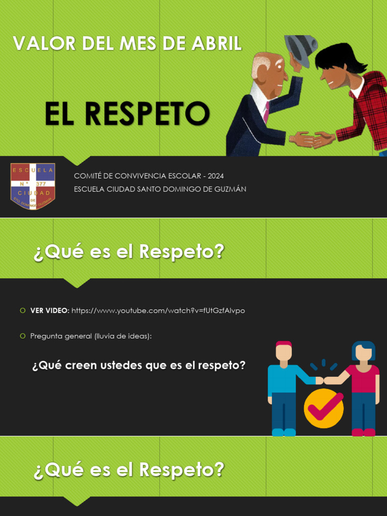 Respeto 2° A 5° | PDF