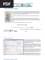 Free Simple Modern Sewing Patterns | PDF | Seam (Sewing) | Blouse