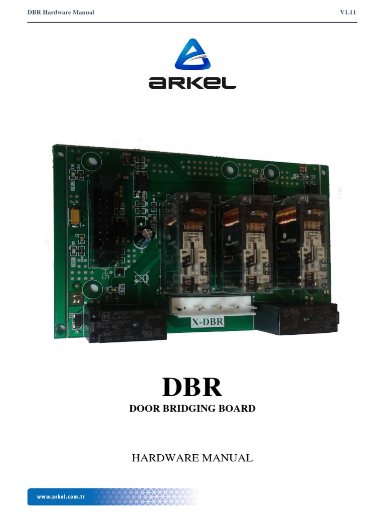 DBR Hardware Manual.V111.en | PDF | Relay | Power Engineering