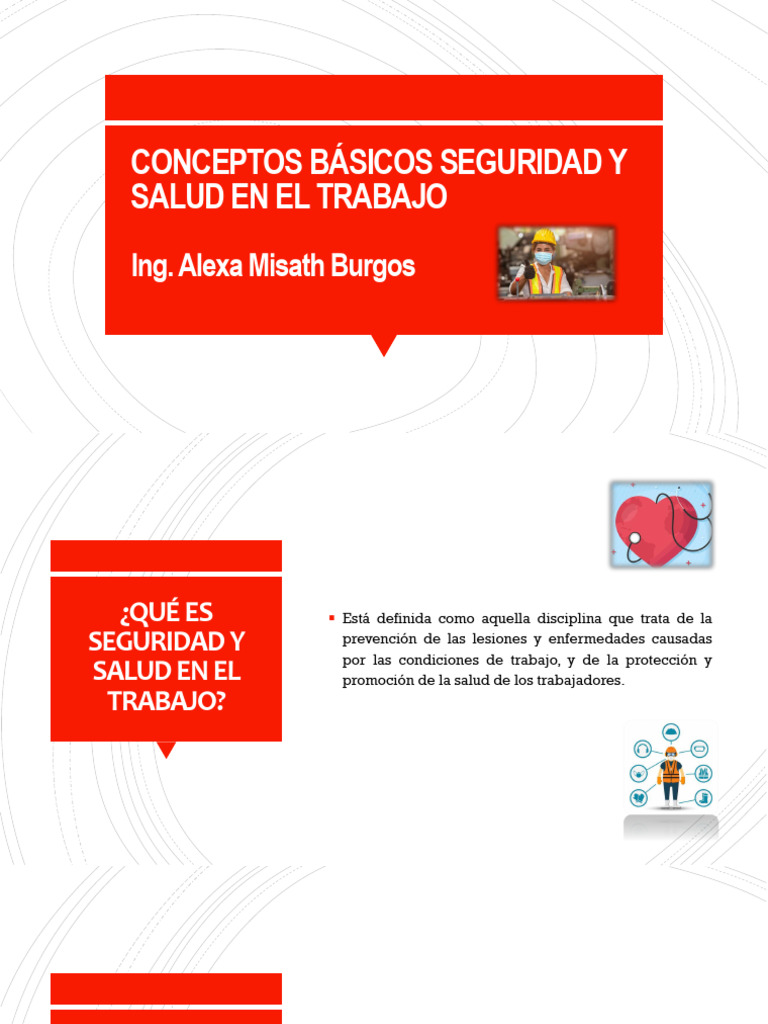 Conceptos Basicos en SST | Descargar gratis PDF | Riesgo | Valores