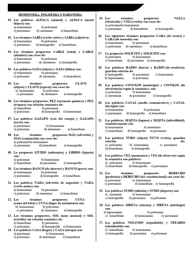 Adicional 01 | PDF | Lexicología | Semántica léxica