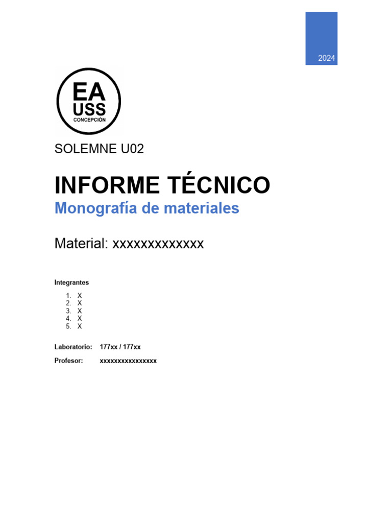 SOLEMNE U02 - Formato - Informe T. - v.01 | PDF | Juegos y actividades | Tecnología e ingeniería