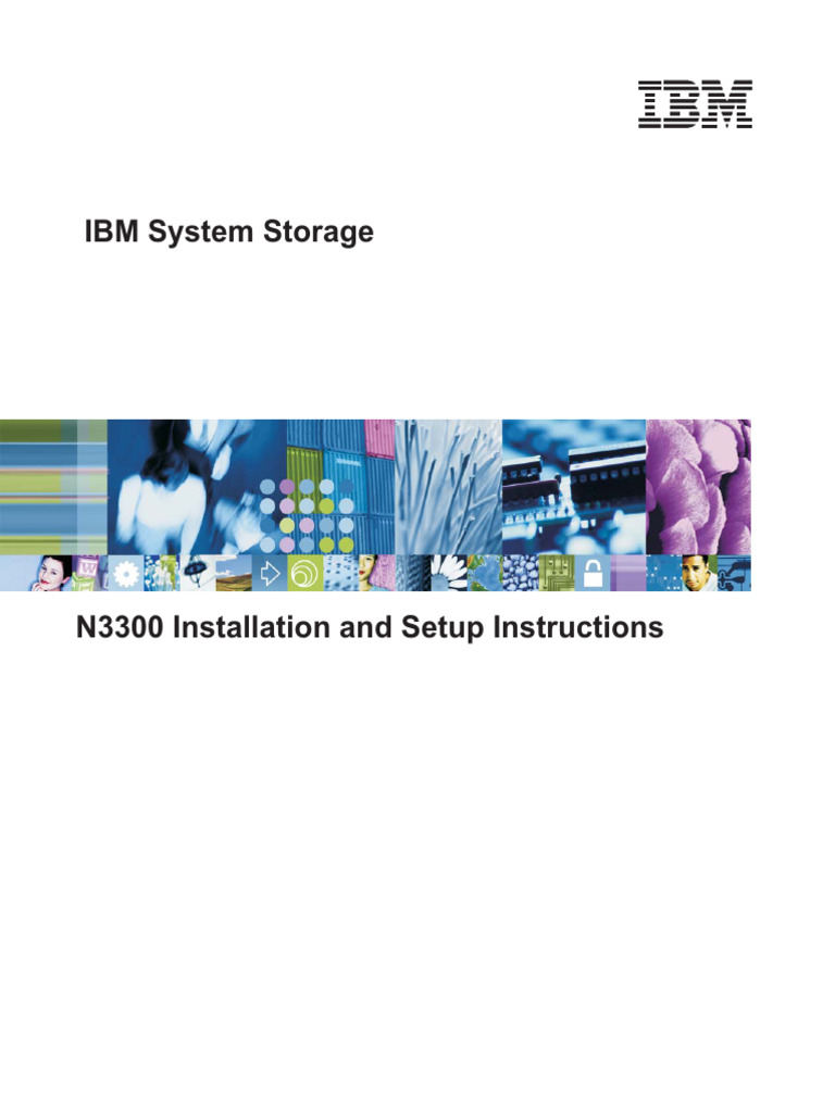 IBM N3300 Installation and Setup Instructions | PDF | Booting | Ip Address