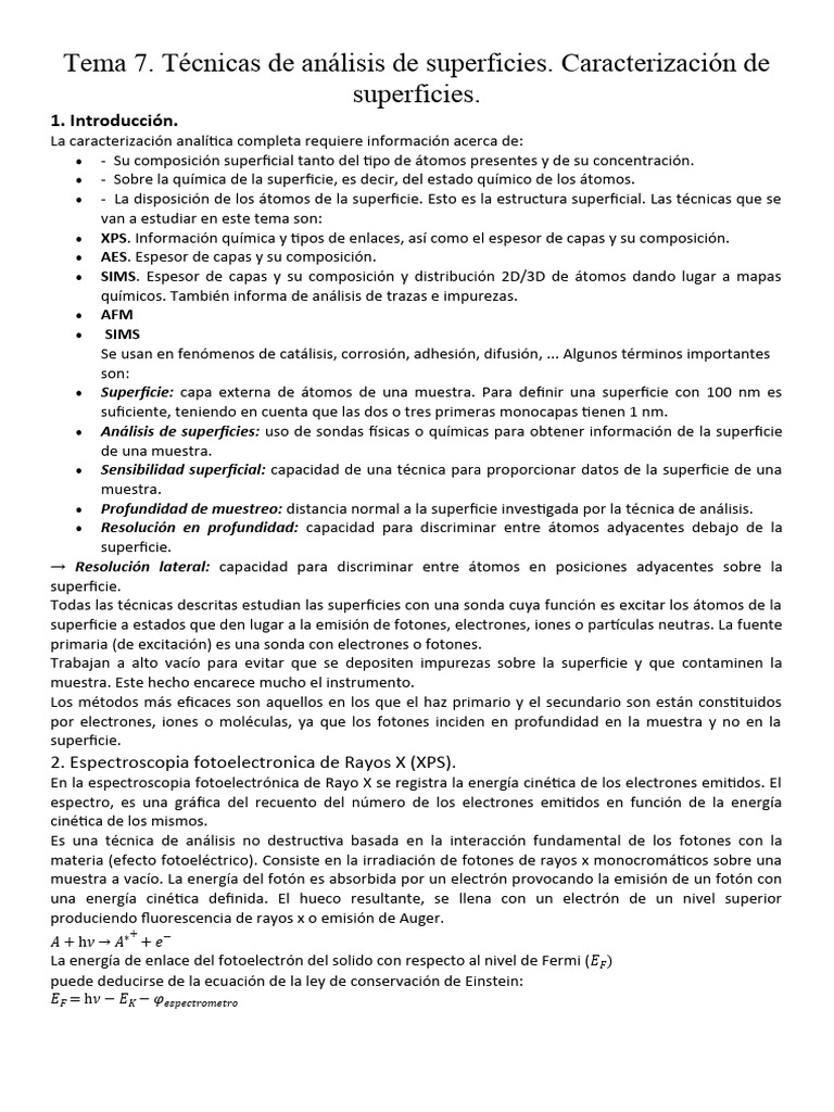 Tema 7 Instrumental Ii (Bien) | PDF | Espectrometría de masas | Electrón
