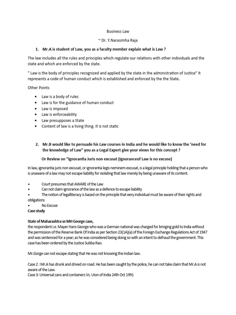 Law Imp | PDF | Assignment (Law) | Offer And Acceptance