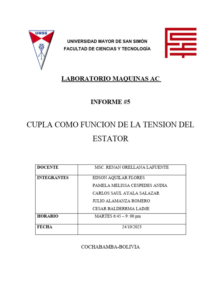 P5-G1 AC Labo 5 | PDF | Ciencia de los Materiales | Cantidad