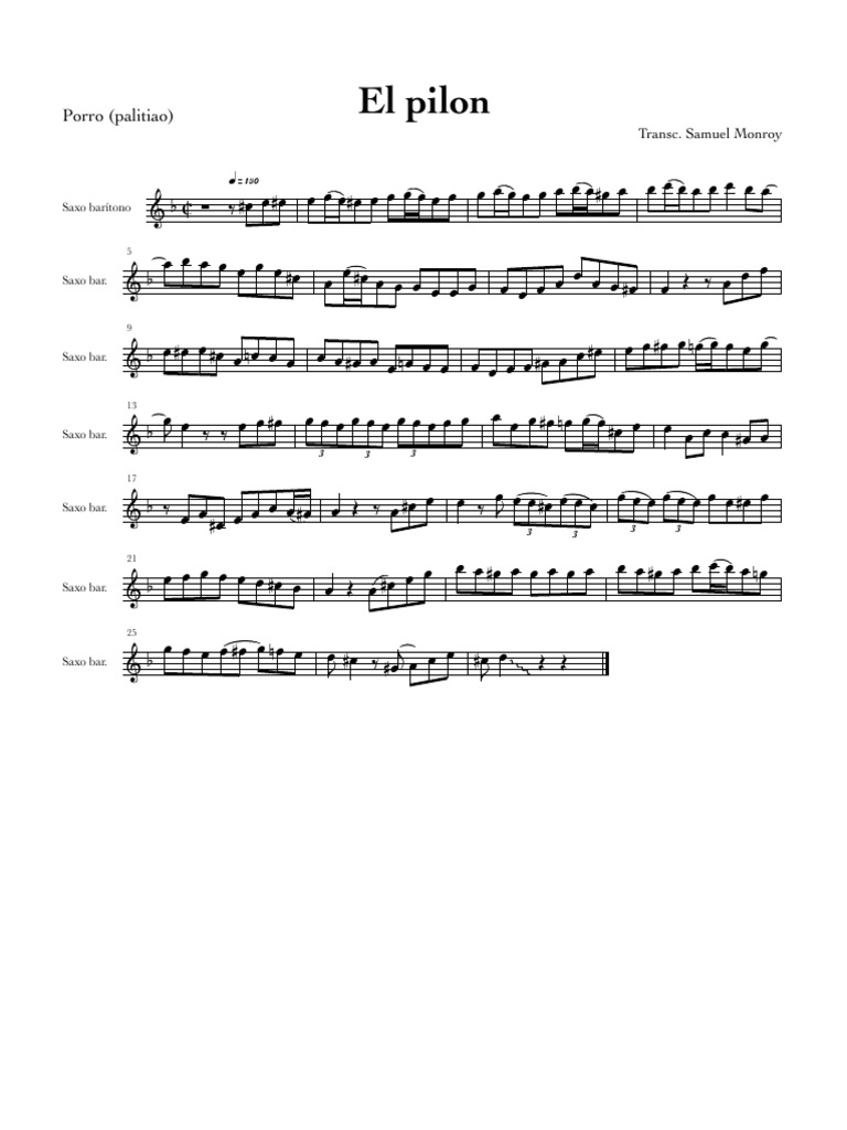 El Pilon Solo de Bombardino | PDF