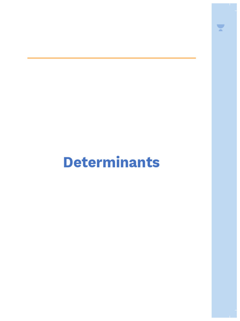 Cramer's Rule and Determinants Explained | PDF | Determinant | Abstract ...