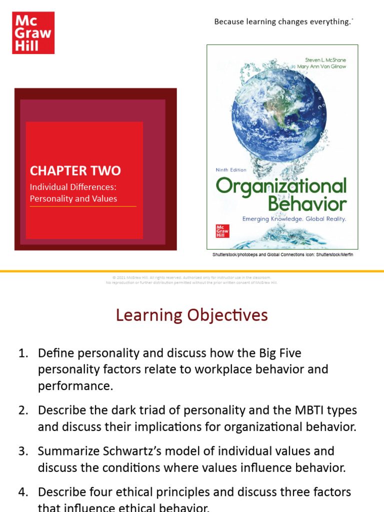 MCSH OB9e CH02 Final | PDF | Dark Triad | Psychopathy