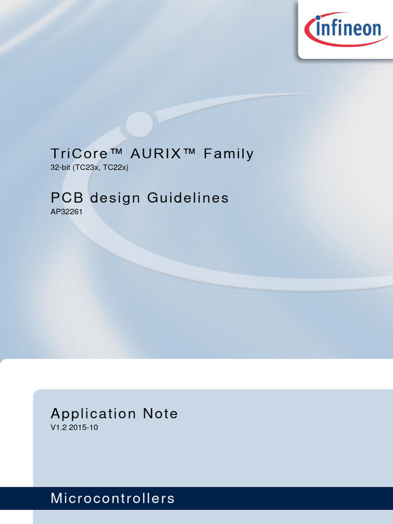 Infineon-AP3226111 TC22x TC23x PCB Design - pdf-AN-v01 02-EN | PDF ...