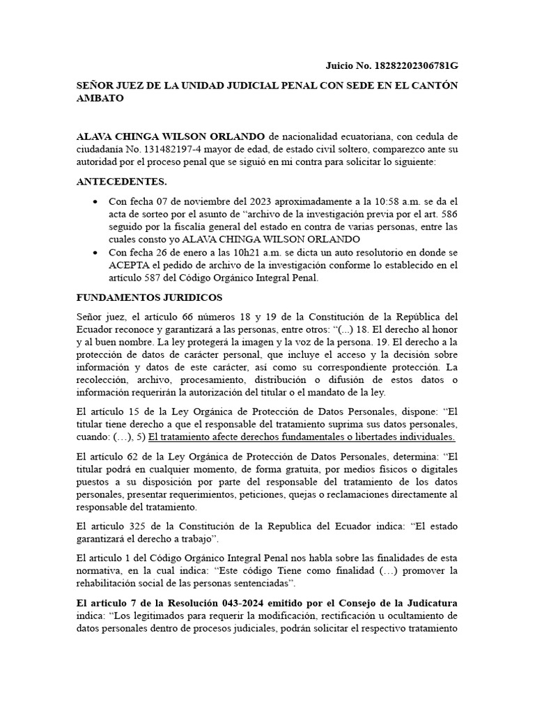 Borrar Informacion Del Sistema Satje | PDF | Ley procesal | Juez