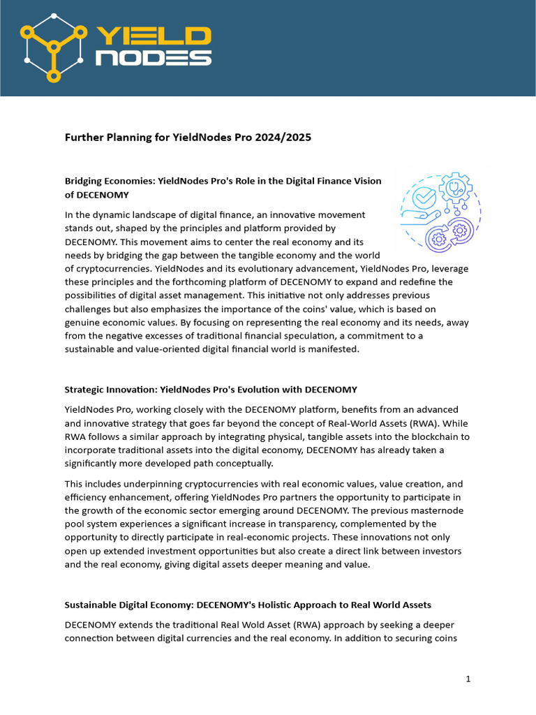 Further-Planning-for-YieldNodes-Pro-2024-EN-V1.2 | PDF | Economies
