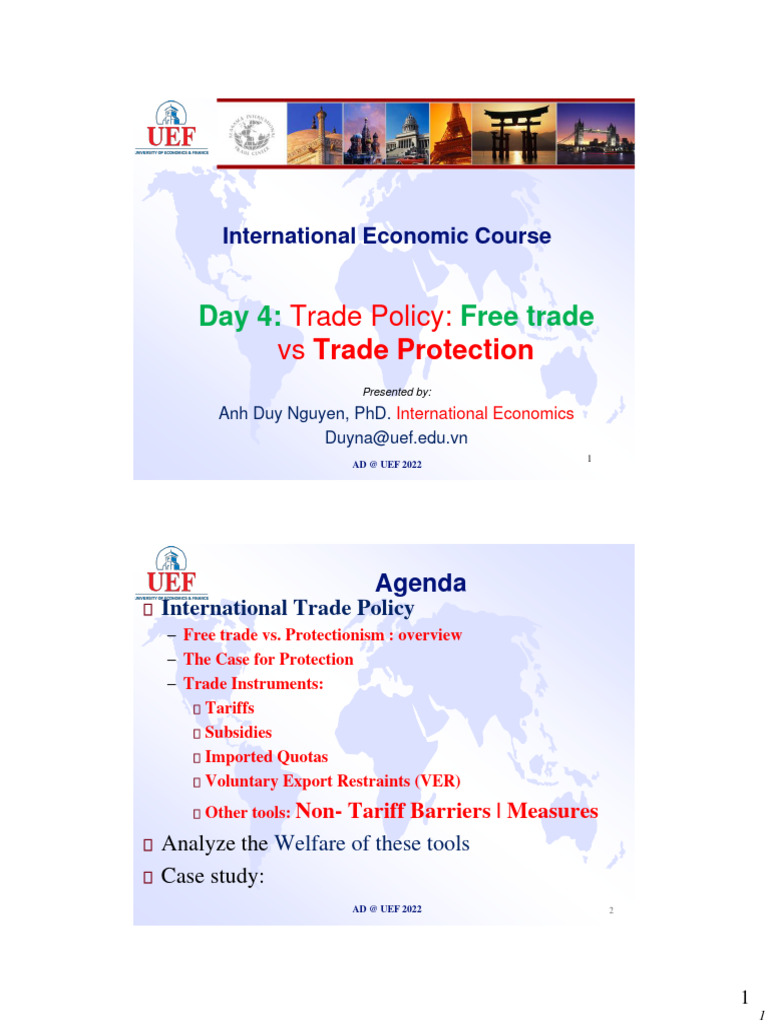 AD International Economic 2022 Day 4 Trade Policy SV | PDF | Subsidy ...