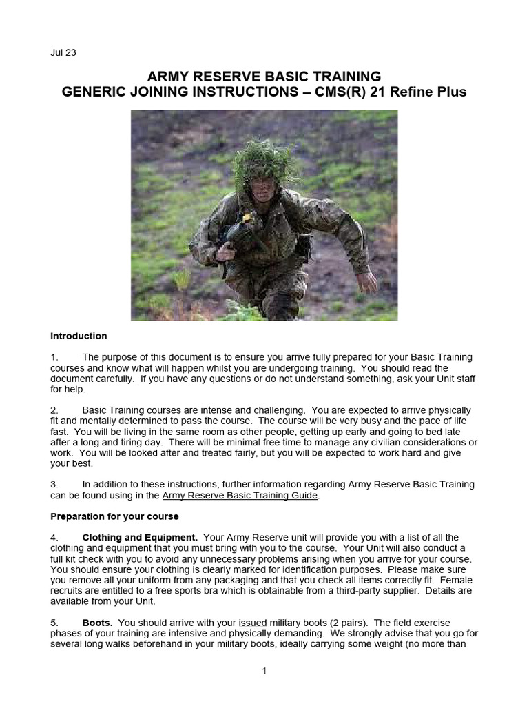 Generic Joining Instructions | PDF | Beard | Hair