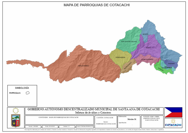 Mapa de Parroquias de Cotacachi | PDF
