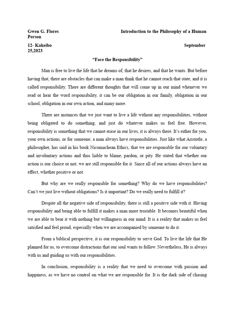 Reflection Paper | PDF