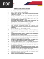 Exam Invigilator Guidelines and Duties | PDF | Computers | Technology & Engineering