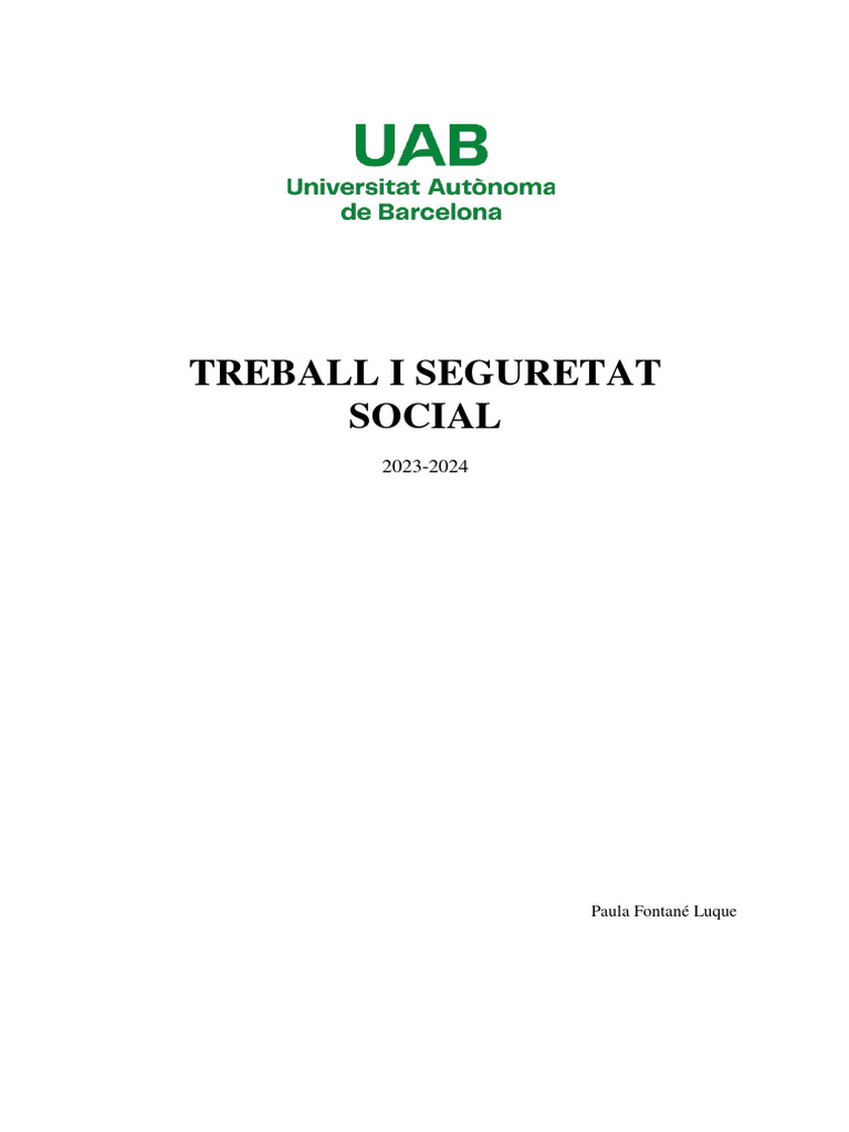 Apunts Laboral Finals | PDF