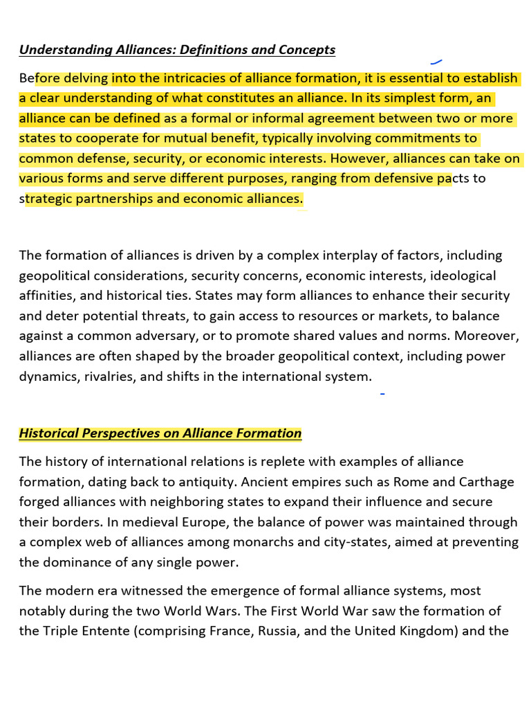 Understanding Alliances | PDF | Russian Revolution | Balkans