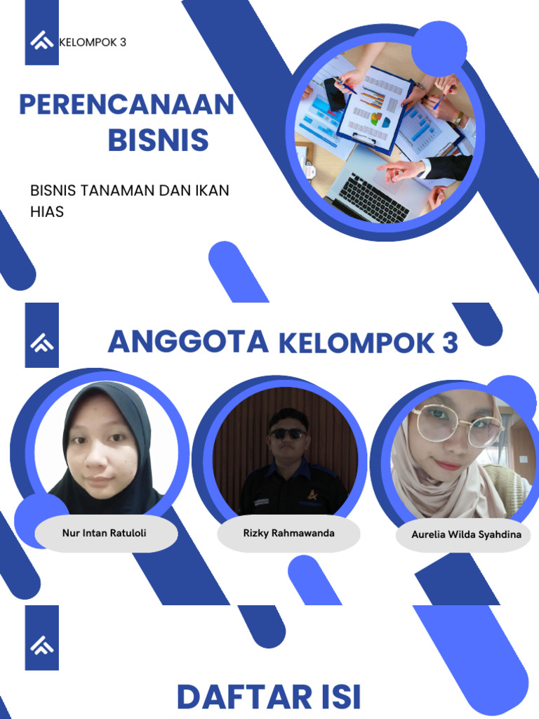 Revisi PPT Kelompok 3 Perencanaan Bisnis Rizky, Intan, Aurel - 20240427 - 235845 - 0000 | PDF