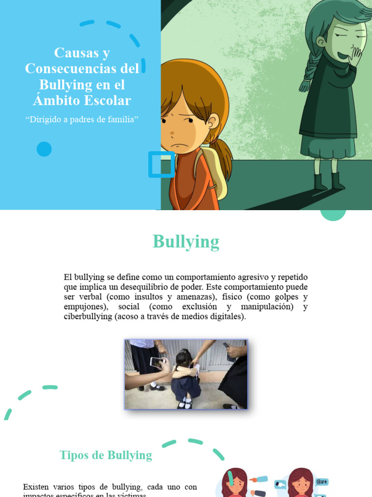 Guía para Padres sobre Bullying Escolar | PDF | Agresión | Acoso ...