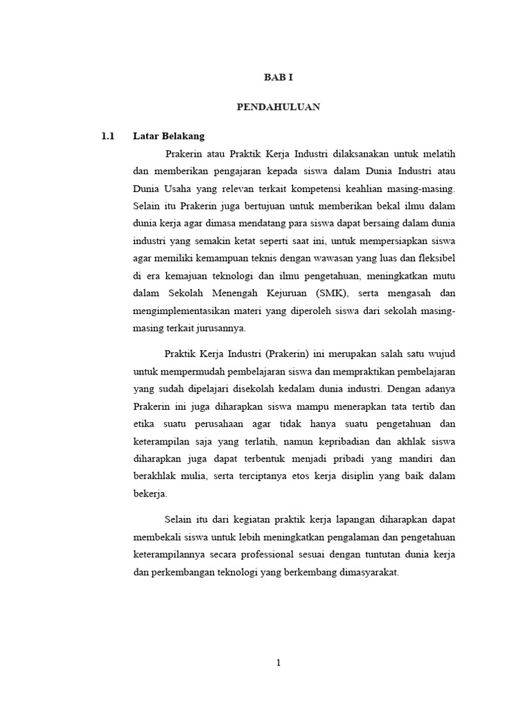 Laporan MAGANG TKJ | PDF | Karier & Perkembangan | Seni