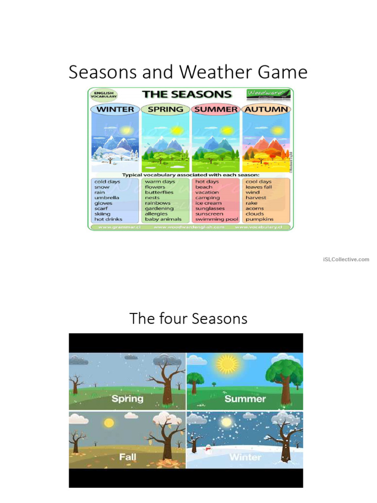 Four Seasons and The Weather | PDF