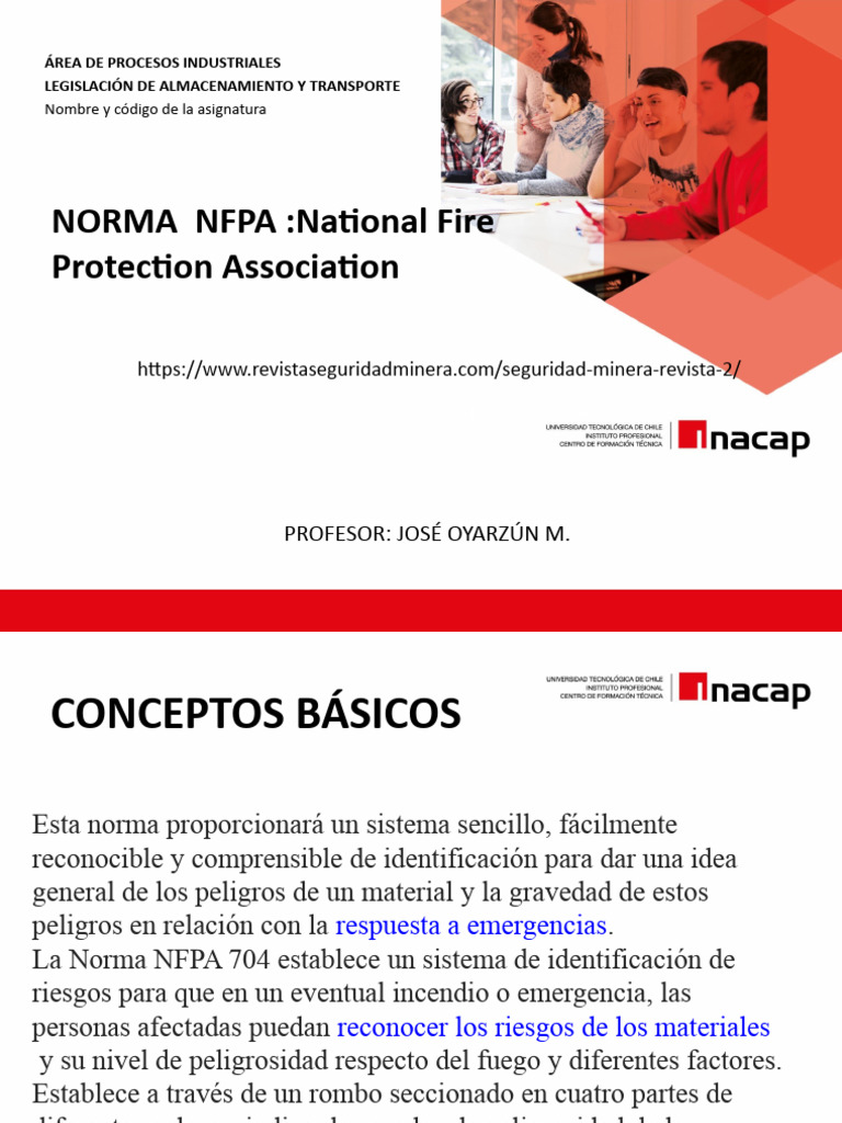 Norma NFPA 704: Identificación de Riesgos | PDF | Combustión | Química
