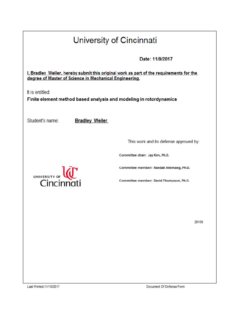 Finite Element Method Based Analysis And Modeling In Rotordynamics Pdf Rotation Gyroscope
