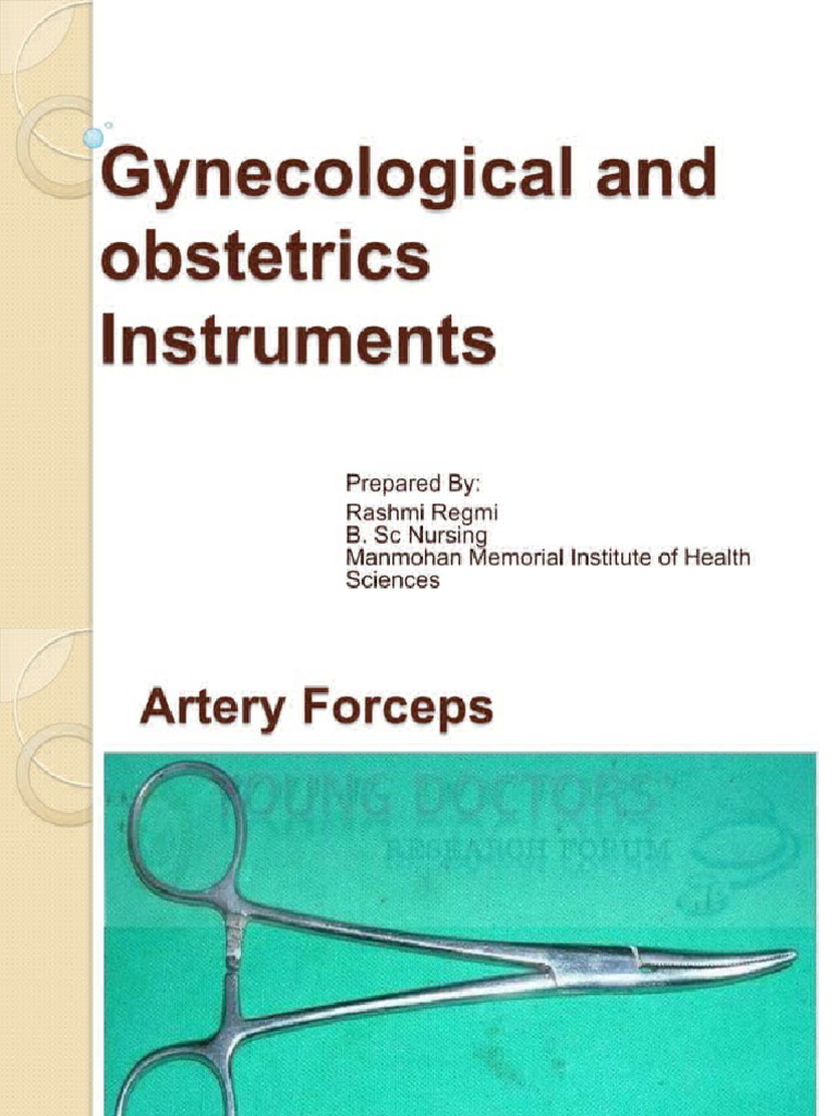 Gynec Instrument | PDF