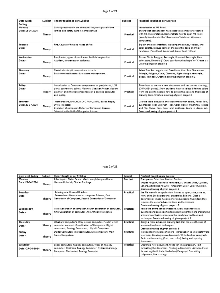 Lesson Plan | Download Free PDF | Computer Network | Command Line Interface