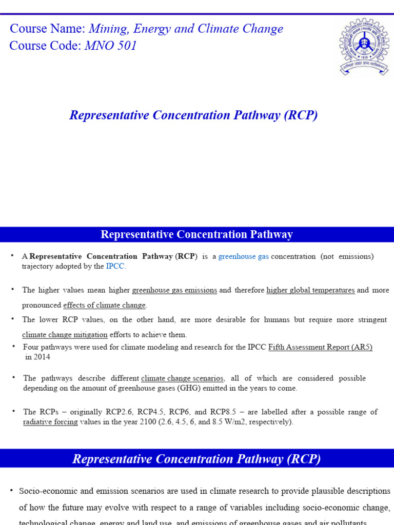 6.0Class_6_RCP | PDF | Greenhouse Gas | Greenhouse Effect