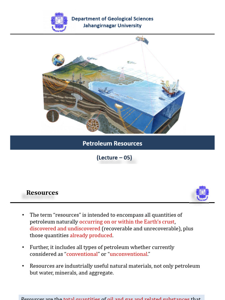 Petroleum Resources Classification Overview | PDF | Petroleum Industry ...