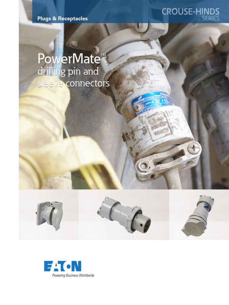 Crouse Hinds Powermate Drilling Pin Sleeve Brochure | PDF | Electrical ...