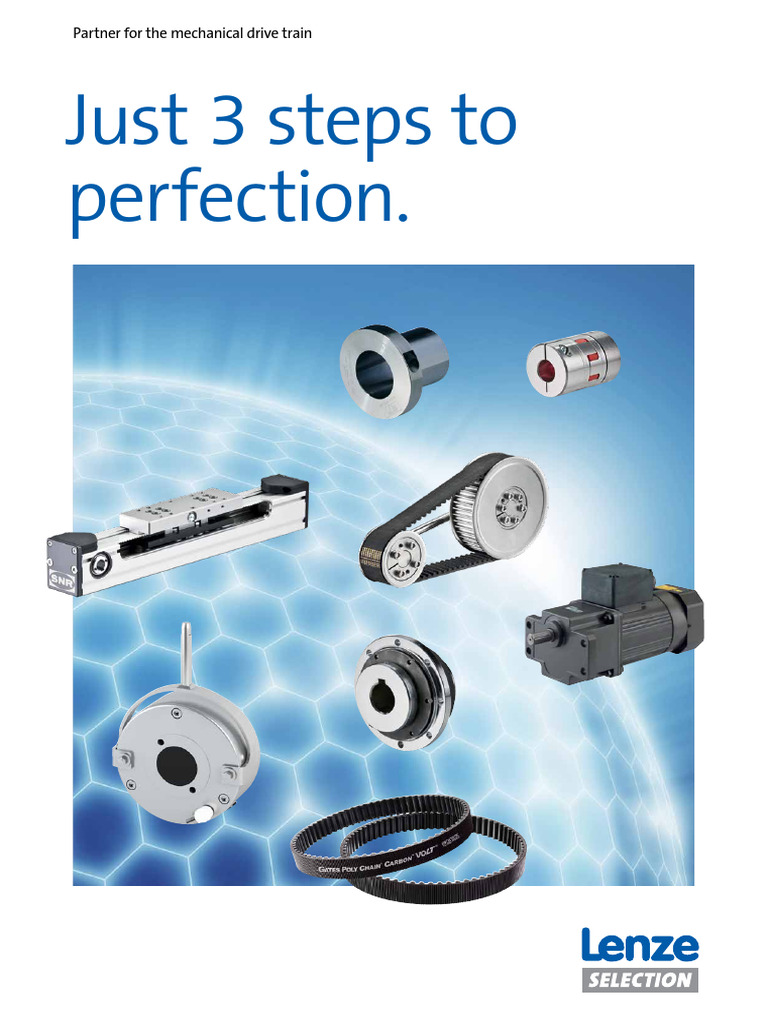 Brochure Lenze Selection 3 Steps To Perfection 2019 13592417 | PDF ...