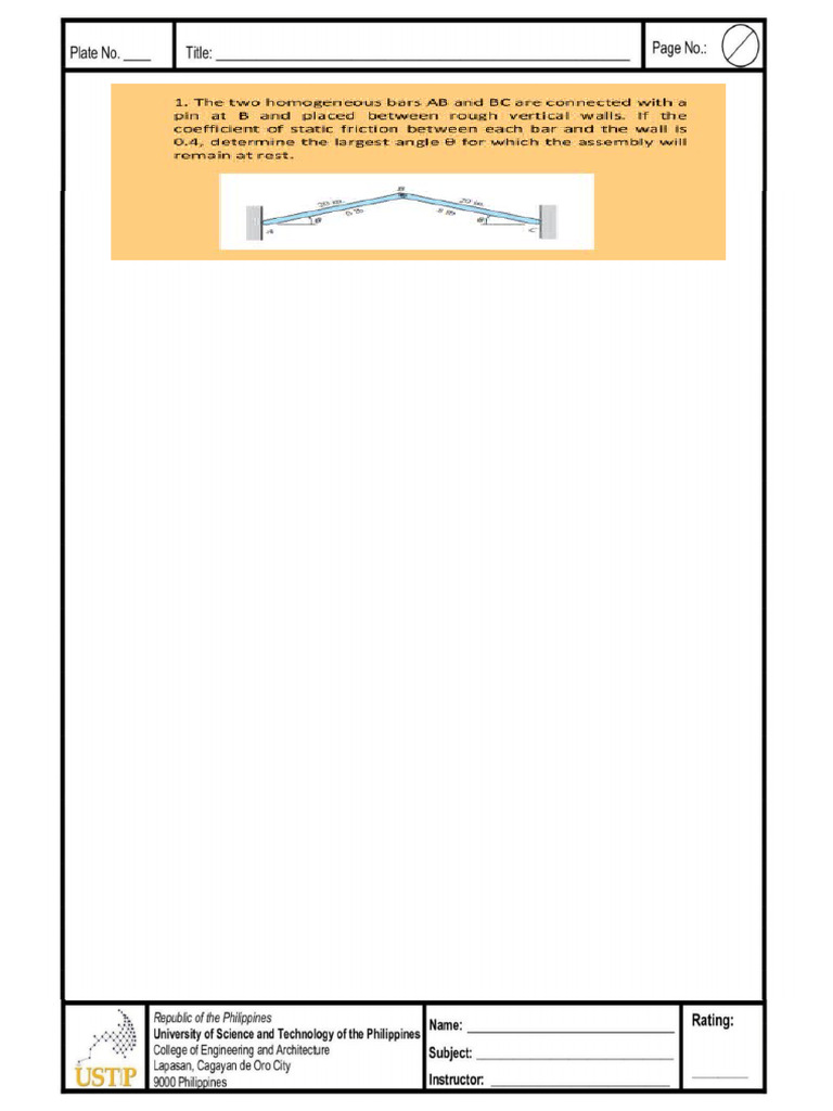 Plates Template 8 5x13 | PDF
