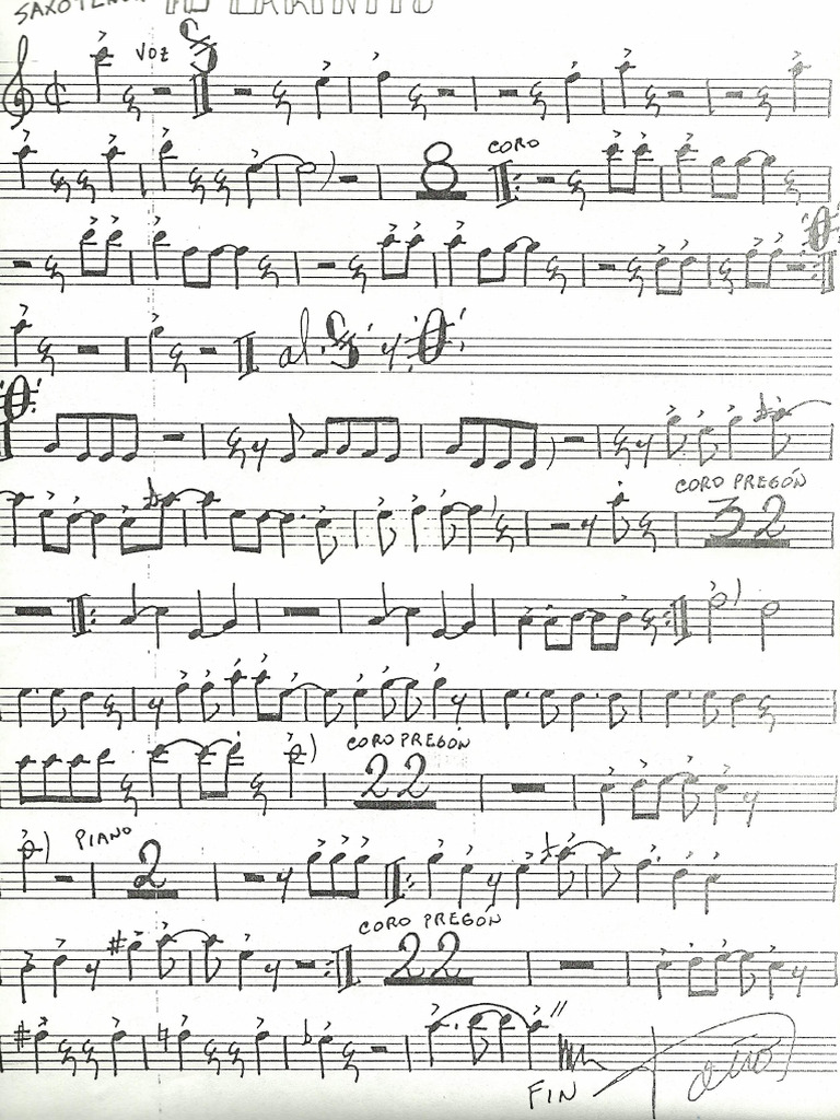 Sax Tenor | PDF