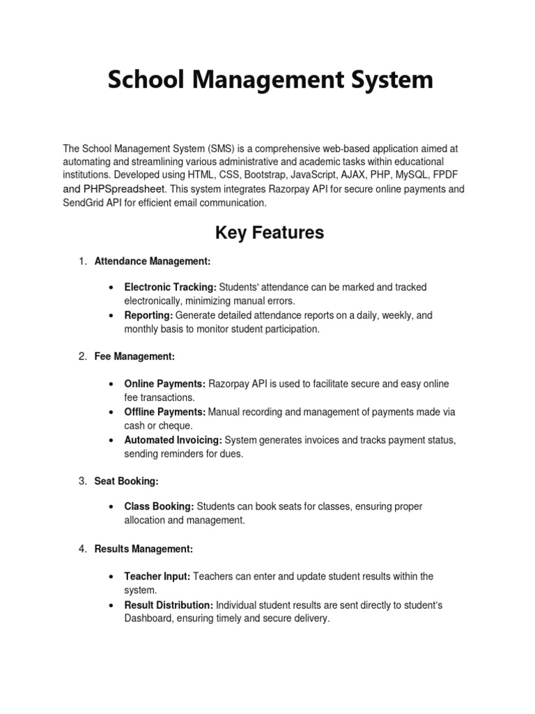 School Management System | PDF | Ajax (Programming) | Cyberspace